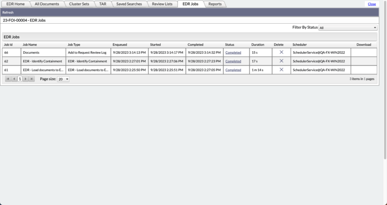 EDR for ATIPXpress | ATIP Program Software| OPEXUS