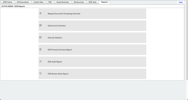 EDR for ATIPXpress | ATIP Program Software| OPEXUS